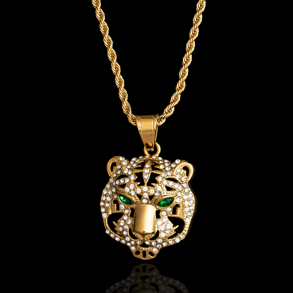 Buy Personalised Tiger Locket Online - Etchcraft Emporium