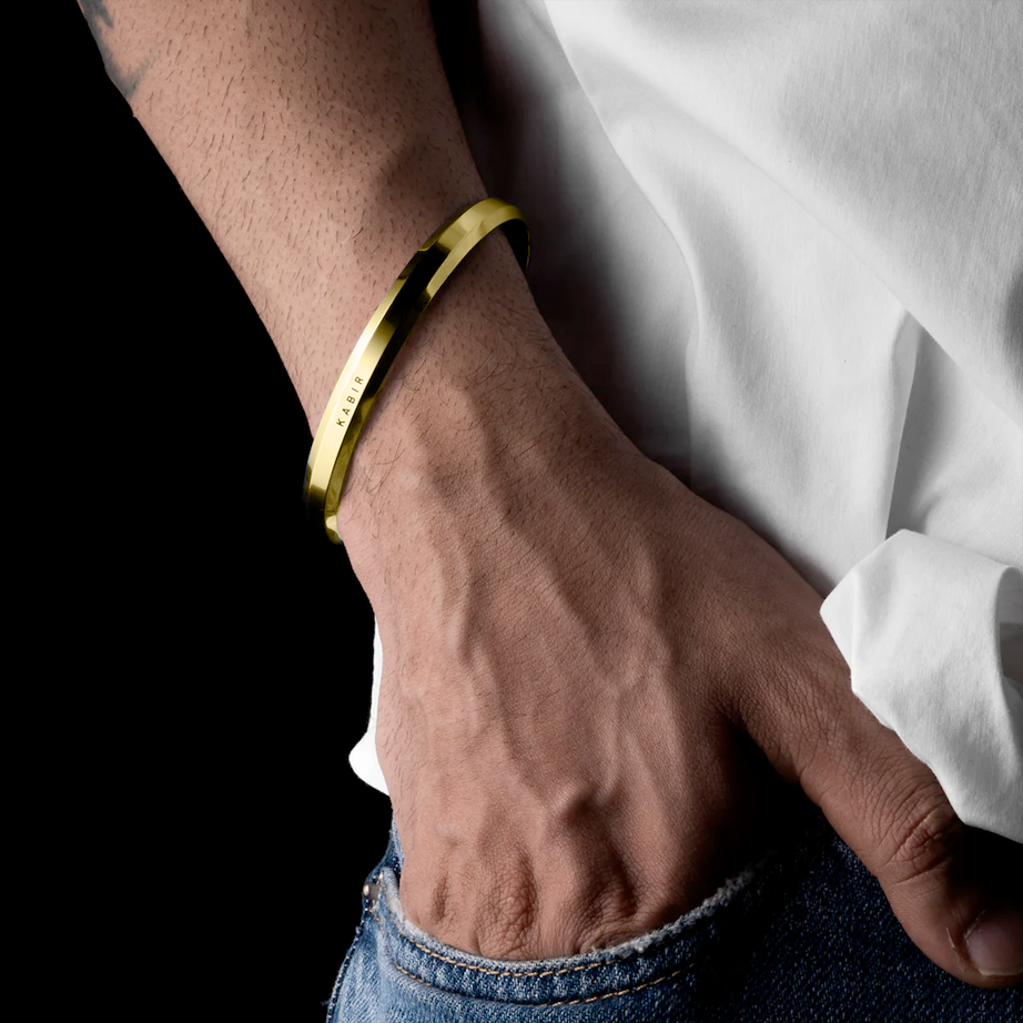 Buy Gold Plated Kada for Men Online at the Best Price