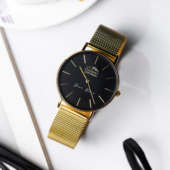 Buy Customised Watches with Name Engraved for Men Online