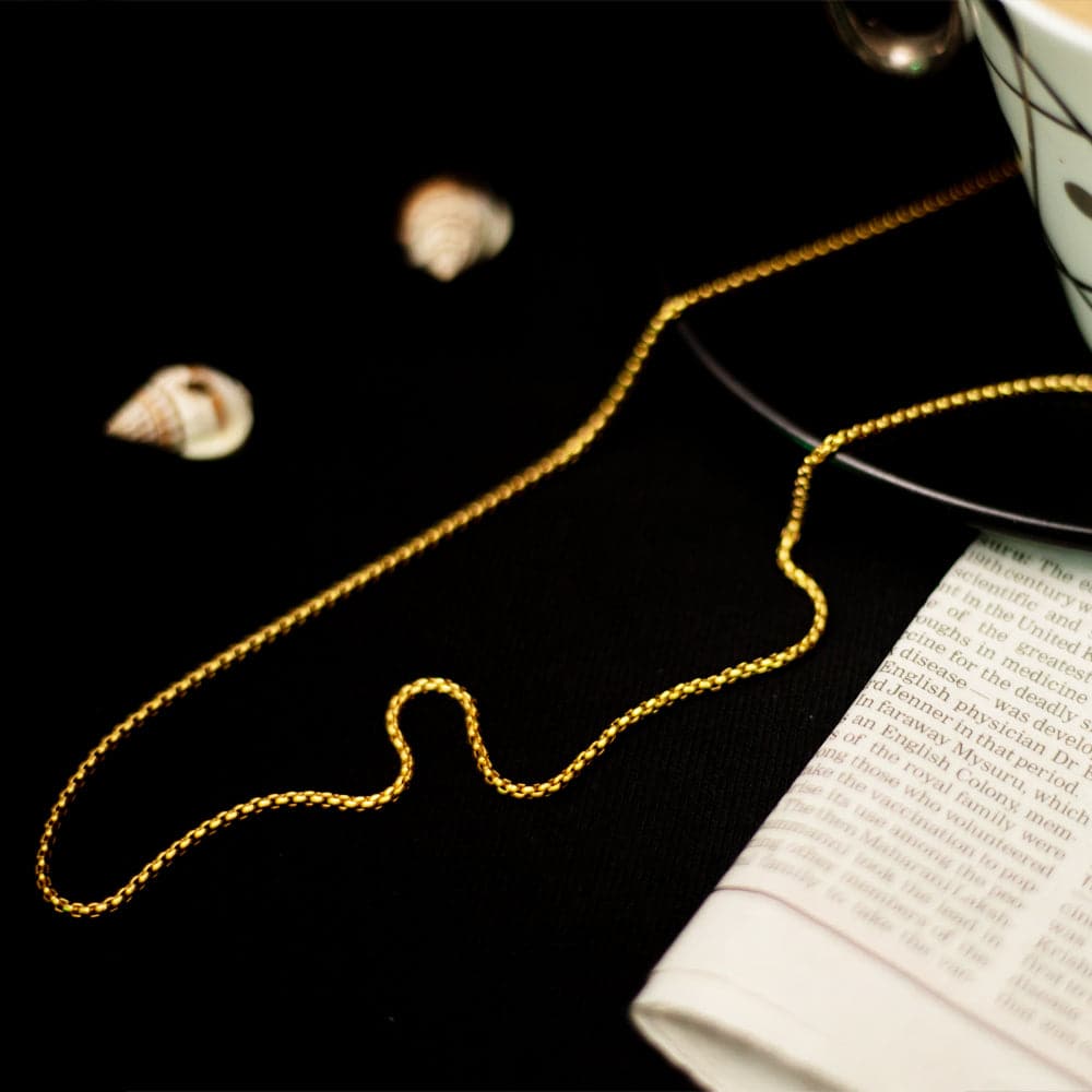 Buy Gold Plated Boa Chain Online - Etchcraft Emporium